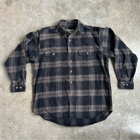 Field & Stream | Shirts | Mens Vintage Field And Stream Black And Gray ...